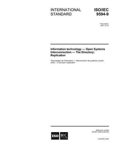 ISO/IEC 9594-9:2001, Information technology - Open Systems Interconnection - The Directory ...