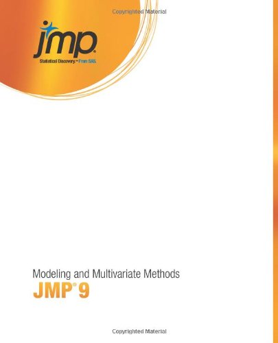 Amazon.com: JMP 9 Modeling and Multivariate Methods: 9781607645955: SAS ...