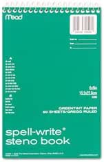 Amazon.com: (6 Pack Value Bundle) MEA43080 Spell-Write Steno Book ...