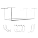 Amazon.com: SafeRacks 4 ft x 8 ft Overhead Storage Rack Adjustable 24 ...