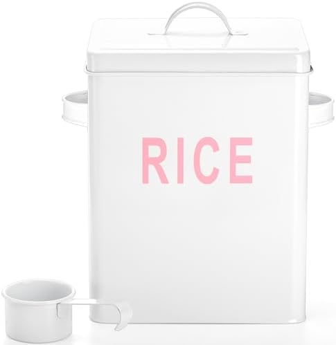 Amazon.com: TBMAXS Rice Storage Container 10 Lbs, Airtight Food ...