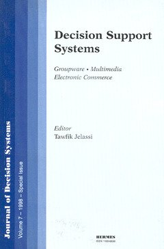 DECISION SUPPORT SYSTEMS (JDS VOLUME 7 1998) SPECIAL ISSUE (Journal of ...