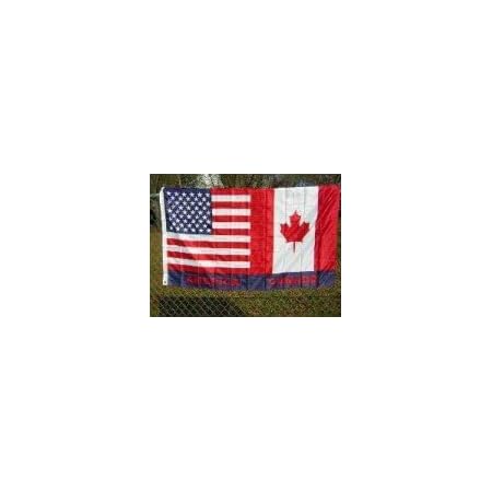 Amazon.com : USA American and Canada Friendship Flag 3 x 5 Foot America ...