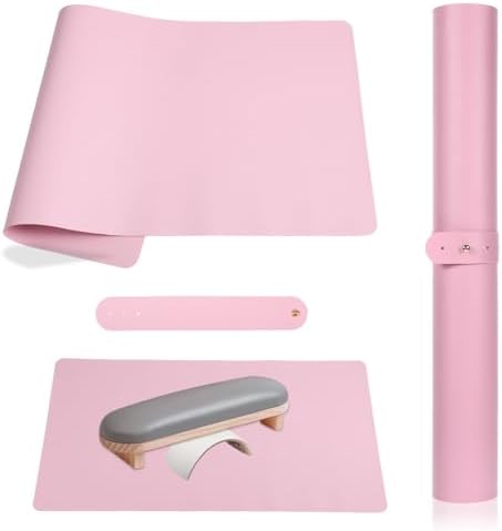 1 Pcs Make Up Matt for Dressing Table Nail Mat for Table Foldable Nail ...
