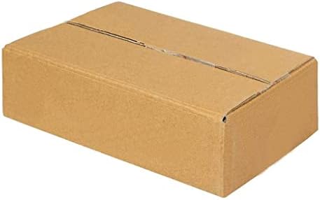 ProPc by ABS Industries 12x10x4inch 3ply Brown Corrugated Cardboard Box ...