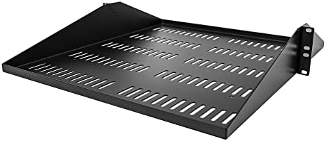 StarTech.com SHELF-2U-20-CENTER-V 19 Inch Rack Shelf - Universal Vented ...