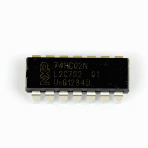 IC 74HC02 (IC 74 HC 02 HLF) Quad 2-Input NOR Gate IC (7402 IC) DIP-14 ...