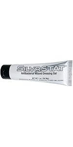 Amazon.com: SilvrSTAT First Aid Kit Gel, 32 PPM Silver Healing Wound ...