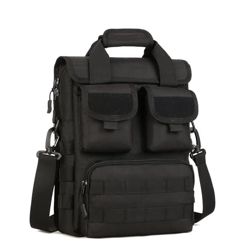 ArcEnCiel Tactical Messenger Bag Men MOLLE Sling Pack Briefcase Gear ...