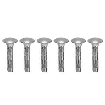 Cup Square Bolts, M8 Screw Bolt Standard Sizes 30Pcs High Strength A2 ...