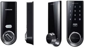 Samsung Ezon Digital Door Lock SHS-3321 Universial Deadbolt (US version)-[New Model of SHS-3420 ...