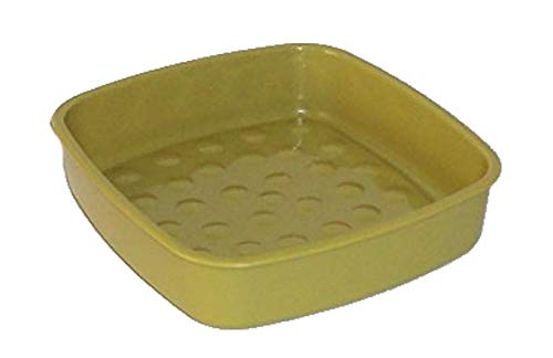 Amazon.com: Tupperware Gadgets Soap Dish Scouring Pad Holder - Avocado ...