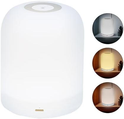Amazon.com : RTSU Bedside Lamp, Dimmable Touch Tap Light Novelty Light ...