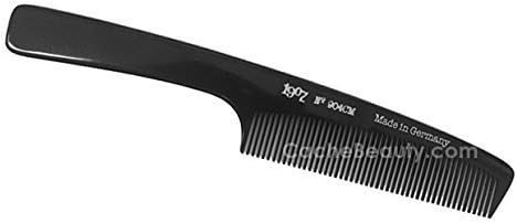 Diane 1907 Clippermate 7.25'' Fine Tooth Comb with Handle, Durable Hard ...