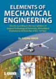 Buy ELEMENTS OF MECHANICAL ENGINEERING(GTU) Book Online at Low Prices ...