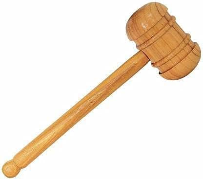 Buy Sujata Sports Cricket Bat Wooden Mallet Hammer | Wooden Bat Mallet ...