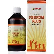 Buy Ferrum Plus (Iron Tonic) Syrup (450ml) | Organic Homoeo Online at ...