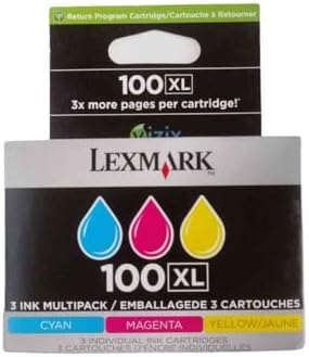 Lexmark 100XL High Capacity Lexmark Return Program Colour Ink ...