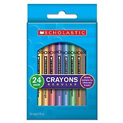 Buy Scholastic Crayons 24 each box. Set of 2 boxes. Online at Low ...