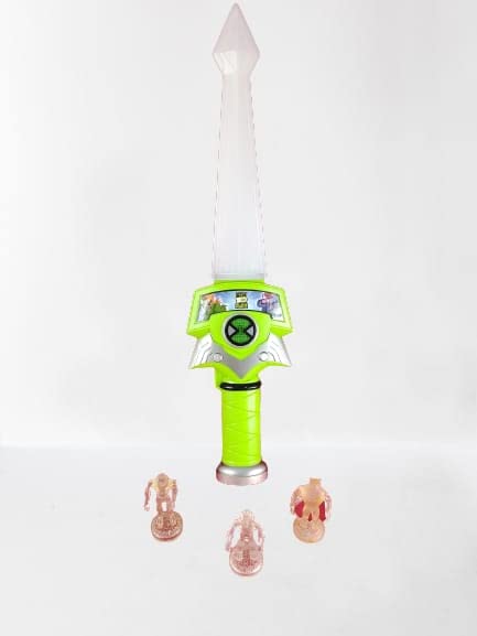 Buy Ben10 Alien Force Sword | Omnitrix Ben10 Sword|with Light and Music ...