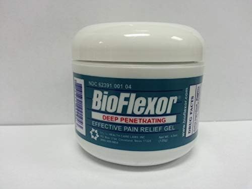Amazon.com: BioFlexor Deep Penetrating Gel 4.5 oz, Non-Greasy, Natural ...