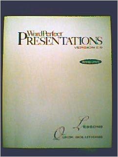 WORDPERFECT PRESENTATIONS VERSION 2.0 (REFERENCE): Amazon.co.uk: Books