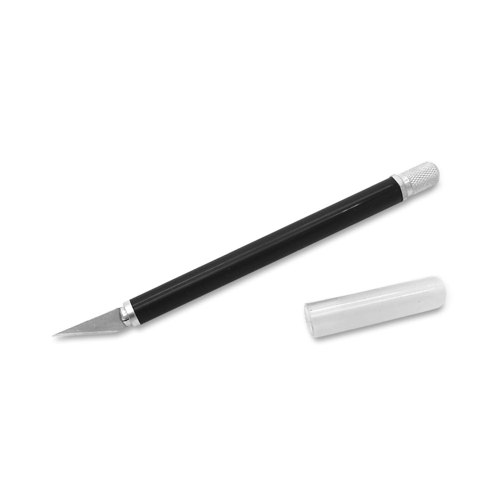 Amazon.com: SMB Precision Soft Grip Handle Hobby Knife w/Cap, 11 Blade ...