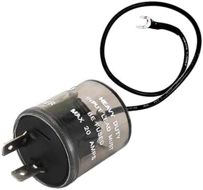 Amazon.com: Dickno 2 Pin LED Flasher, 12V Car Electronic LED Turn ...