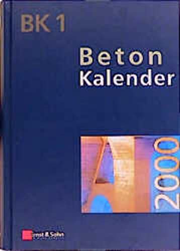 Buy Beton–Kalender 2000 (Beton–Kalender (VCH) ∗) Book Online at Low ...
