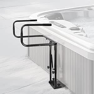 Amazon.com: Hot Tub Cover Lift,28.4"-38.2" Height Hot Tub Cover Holder ...