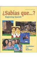 Prepack with Passcard (Sabias Que?: Beginning Spanish) : Patten, Van ...
