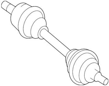 New Genuine Mercedes-Benz Axle Assembly 1663303300 OEM, Hub Assemblies ...