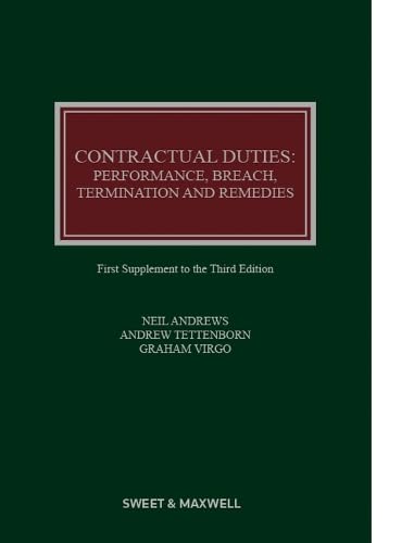 Buy Contractual Duties: Performance, Breach, Termination and Damages ...