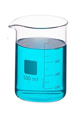 Borosilicate Glass Beaker 500 ML: Amazon.com: Industrial & Scientific