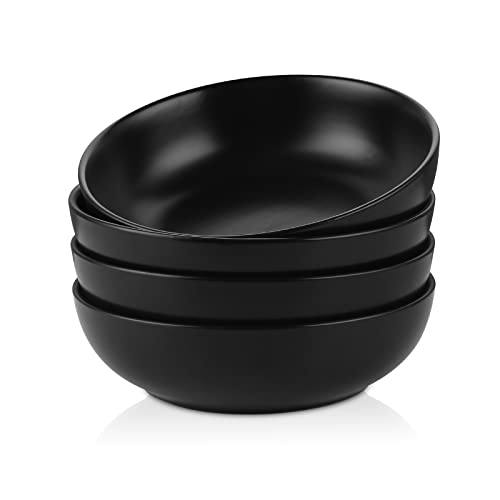 Snapklik.com : Selamica Ceramic 30 Ounce Large Pasta Bowls 8 Inch ...