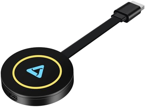 4K Wireless HDMI Display Adapter, Screen Mirroring Dongle for Smart TV ...