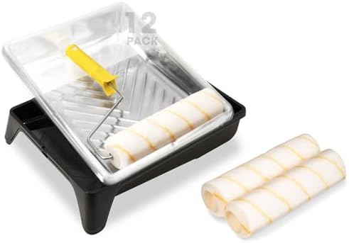 Amazon.com: 16 PCS Paint Roller Kit for House Painting, 9 Inch Paint ...
