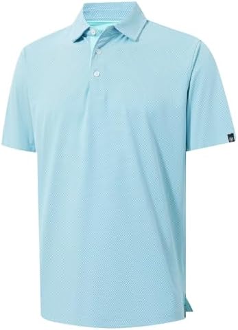 Amazon.com: M MAELREG Polo Shirts for Men Quick Dry Fit Short Sleeve ...