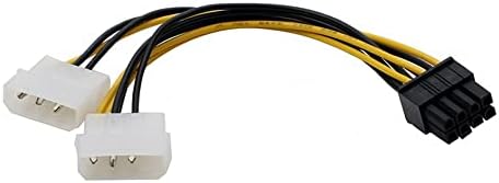 Amazon.co.jp: リタプロショップ® デュアルIDE電源 4ピン - PCI Express電源 8ピン 変換アダプタケーブル : パソコン・周辺機器