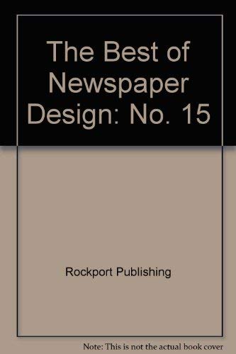 Amazon.com: The Best of Newspaper Design, No 14: 9781564960627: Society ...