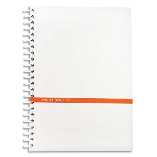 Whitelines Hard Wire A5 Lined Notebook: Supporting your ideas (2009-04 ...