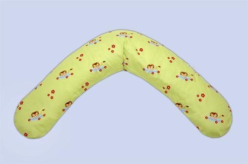 DoDo Pillow Stillkissen, inkl. Bezug Loewe Gruen, blau - 170 x 34 cm ...