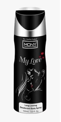 Buy Mony My Love Deodorant Body Spray 24 Hours Long Lasting 150 Ml ...