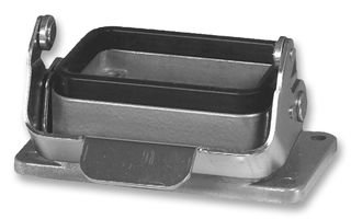 Heavy Duty Connector Base, Gasket, Heavy Mate Series, Bulkhead Mount ...