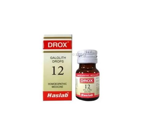 Buy DROX 12 GALLOLITH GALLSTONE 30 ML HASLAB Online at Low Prices in ...