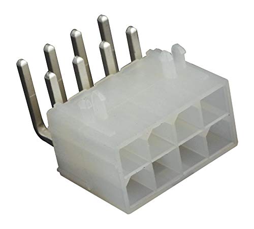 Molex Connector, Header, 8Pos, 2Row, 4.2Mm - 39-30-1080: Amazon.com ...