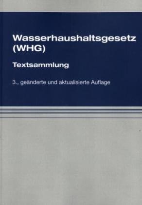 Wasserhaushaltsgesetz (WHG): Textsammlung : Amazon.es: Libros