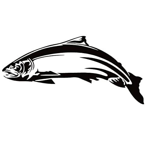 Amazon.com: STEELHEAD SALMON FISHING DECAL – SALMON STEELHEAD FISHING ...