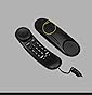 Beetel B26 Corded Slim Landline Phone,Ringer Volume Control,Wall/Desk ...