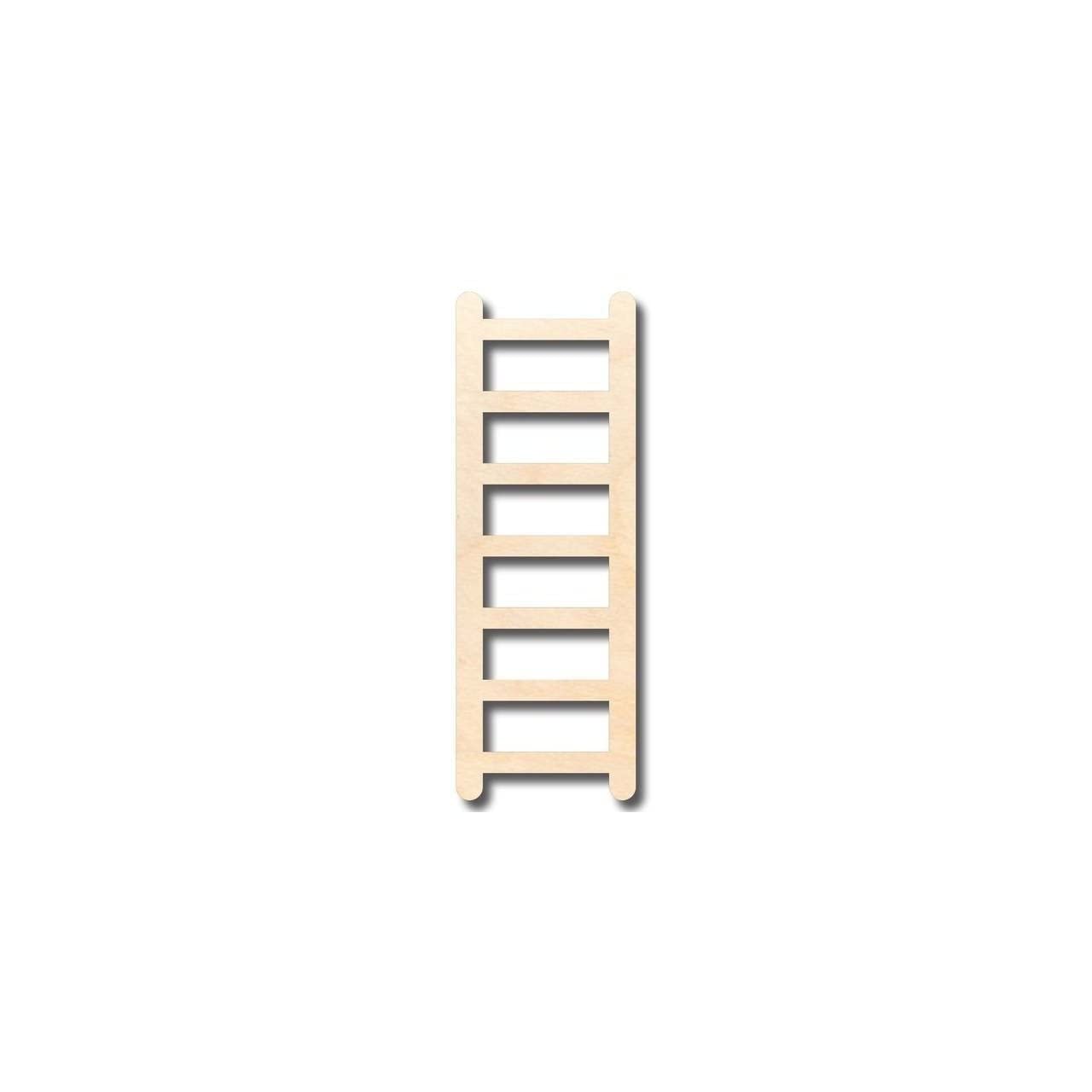 Amazon.com: Unfinished Wood Ladder Shape - Fireman - Craft - up to 24 ...